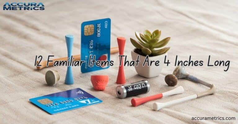 12 Common Things That Are 4 Inches Long - Accura Metrics