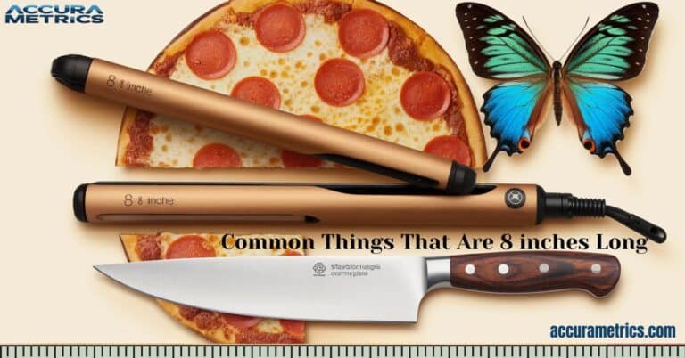 Common Things That Are 8 inches Long - Accura Metrics