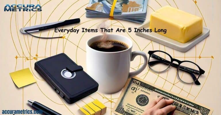 12 Everyday Items That Are About 5 Inches Long – Accura Metrics