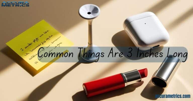 10 Common Things That Are 3 Inches Long - Accura Metrics